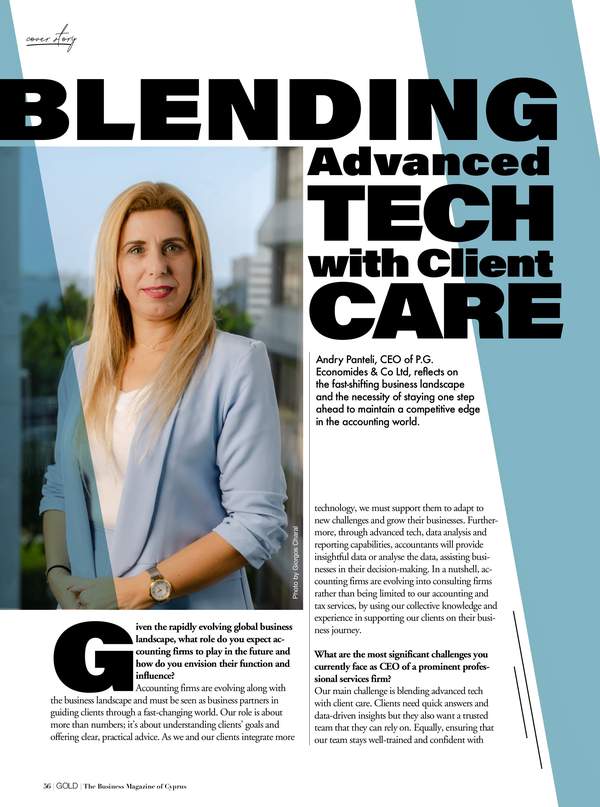 Shaping Success: Insights from Andry Panteli’s Gold Magazine Interview